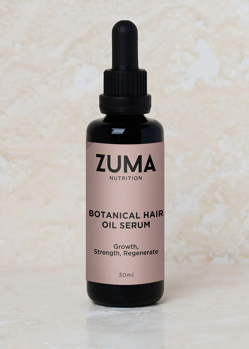 Botanical Hair Oil Serum - Hair Growth Serum | Zuma Nutrition