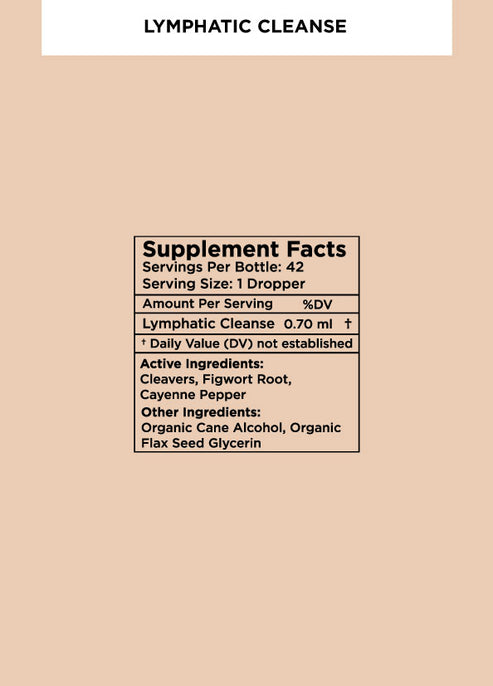 Lymphatic Cleanse Tonic - Drainage Support | Zuma Nutrition