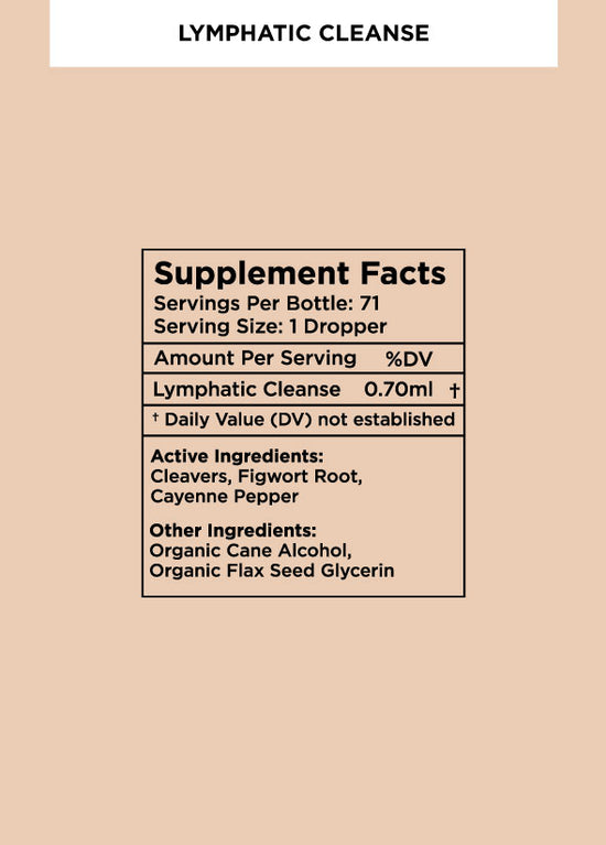 Lymphatic Cleanse Tonic - Drainage Support | Zuma Nutrition