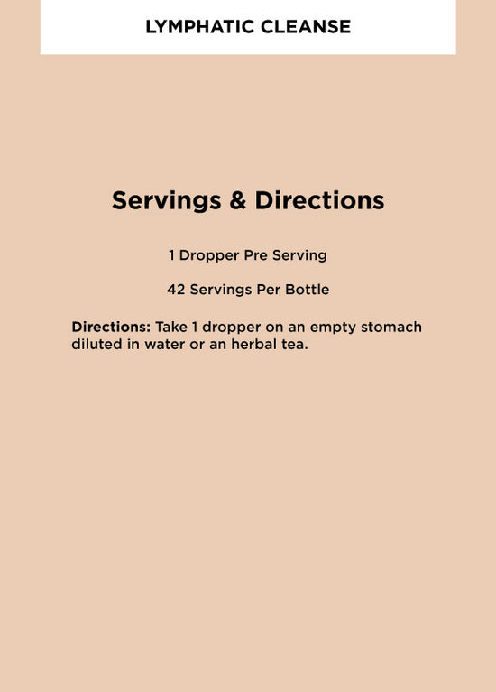 Lymphatic Cleanse Tonic - Drainage Support | Zuma Nutrition