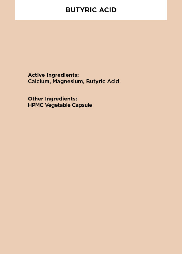 Butyric Acid Supplement | Zuma Nutrition